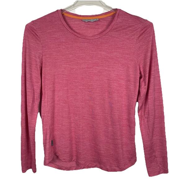 Icebreaker | Tops | Icebreaker Cool Lite Top Women M Red Merino Wool ...